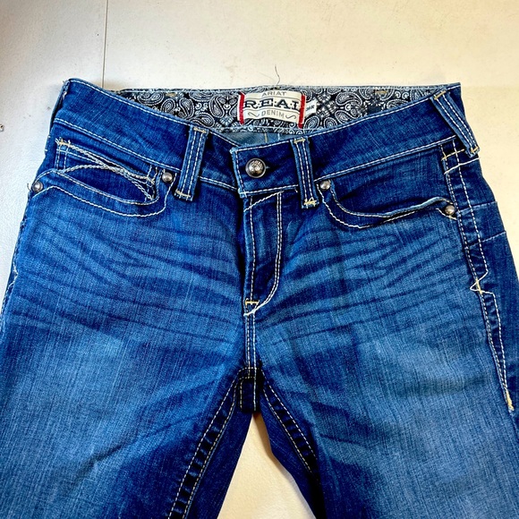 Ariat | Jeans | Ariat Real Denim Womens 3r Stretch Whipstitch Mid Rise ...